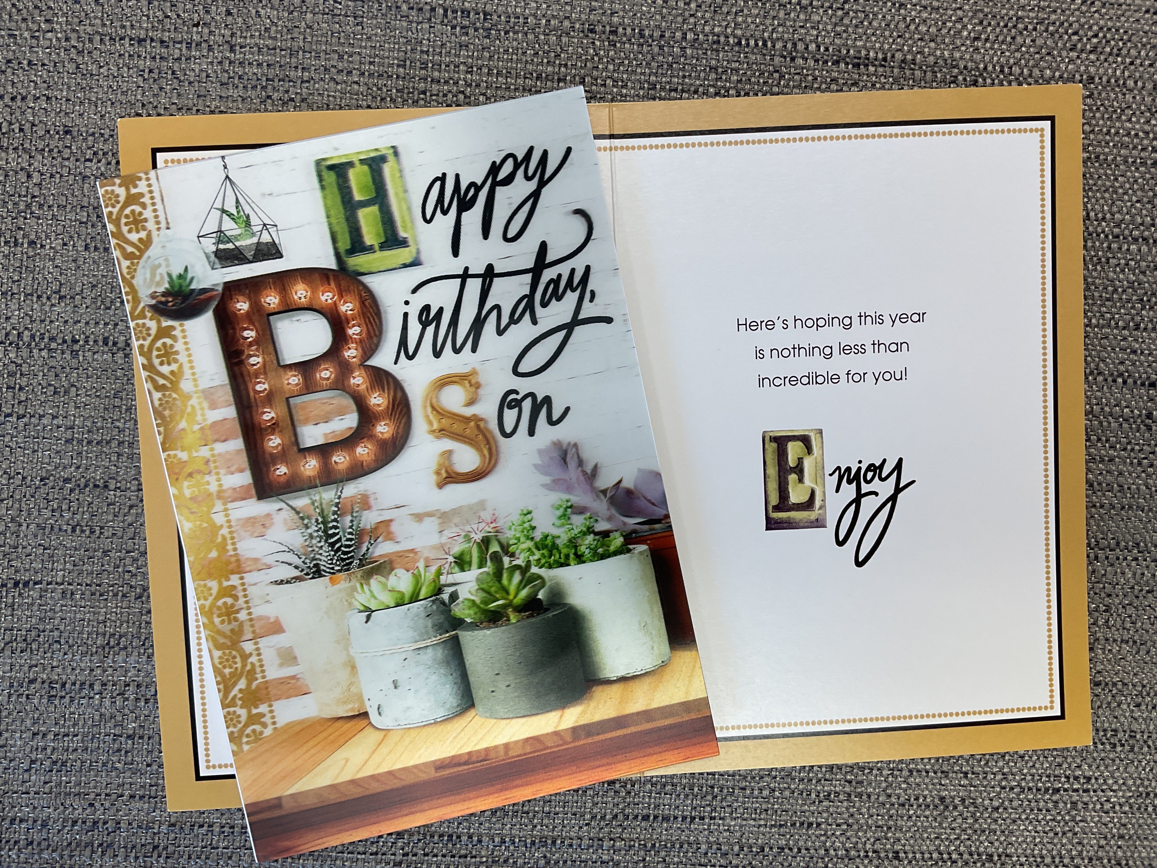 Son Birthday Card *3D* – Fresh Finds Gifts